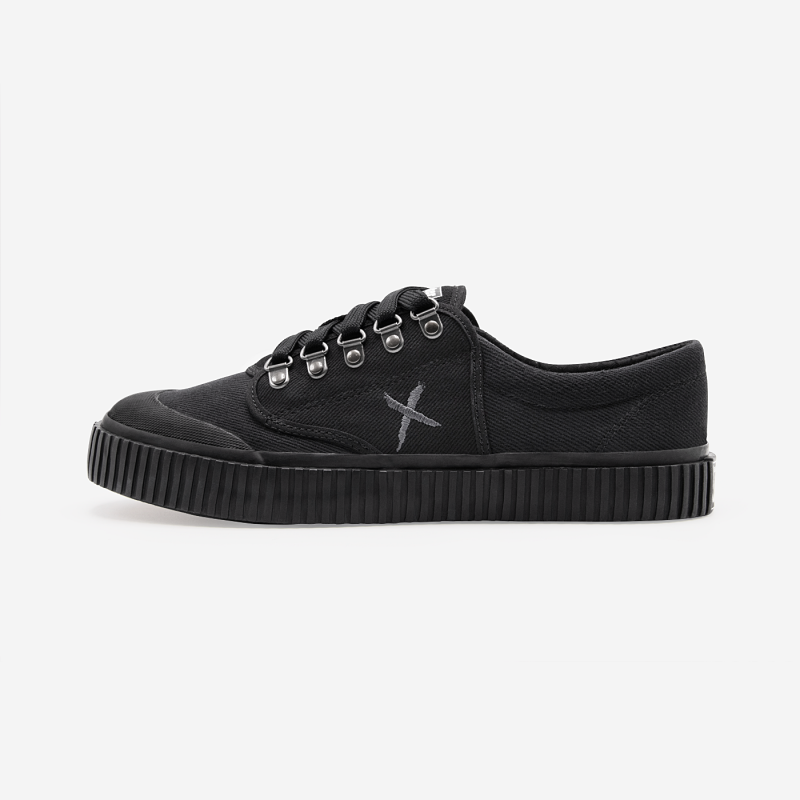 รองเท้าผ้าใบเบรกเกอร์ Breaker - #X2 สีดำ I breaker-shoes.com