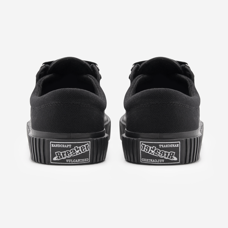 รองเท้าผ้าใบเบรกเกอร์ Breaker - #X2 สีดำ I breaker-shoes.com