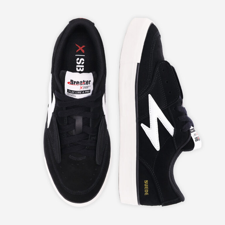 รองเท้าผ้าใบ Breaker XSB-Pro Suede สีดำ