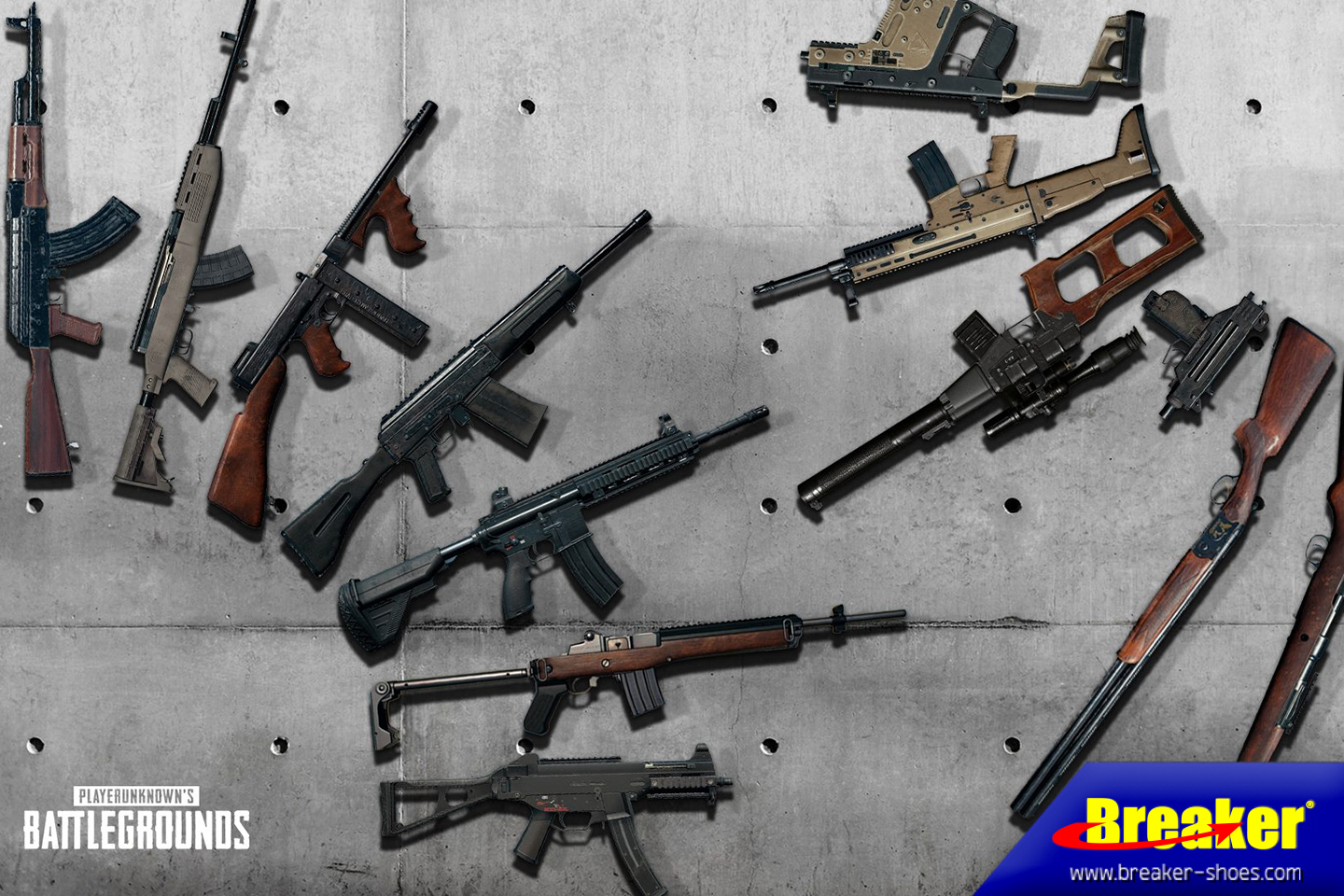 PubG Mobile : อันดับปืนแรงต้องมี ถ้าคิดจะล่าไก่ - Breaker