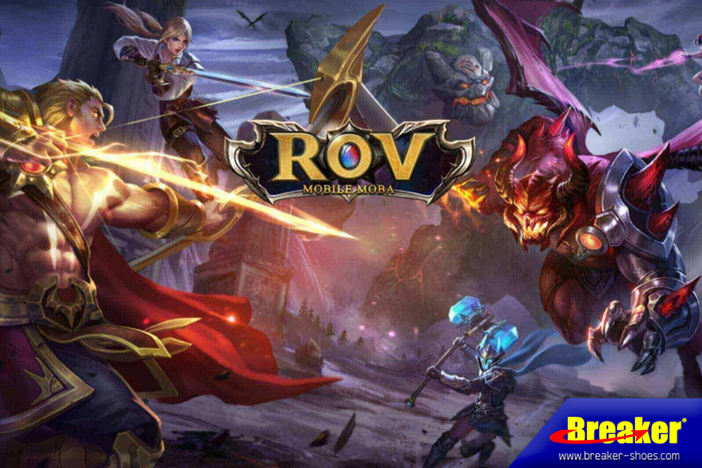 ROV : 10 อันดับ ฮีโร่น่าใช้ ไต่แรงค์ไม่ผิดหวังแน่นอน - Breaker-shoe.com