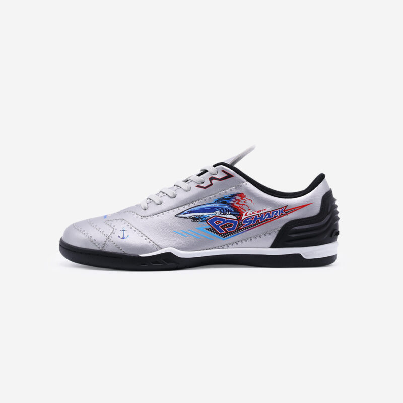 รองเท้าฟุตซอลเบรกเกอร์ Breaker Lite (BK1117) สี Silver - Breaker-shoe.com