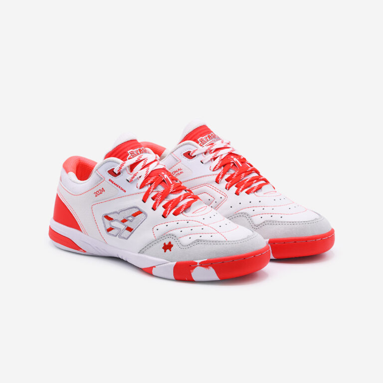 รองเท้าฟุตซอลเบรกเกอร์ Breaker Real (Real11) สี White-Red - Breaker ...