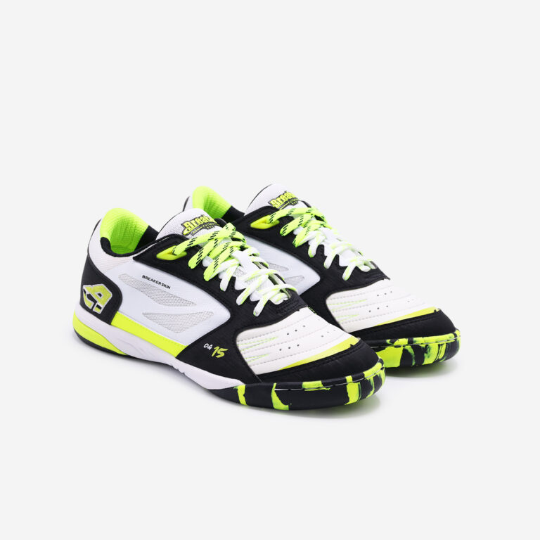 รองเท้าฟุตซอลเบรกเกอร์ Breaker CM Pro (CM015) สี White - Breaker-shoe.com