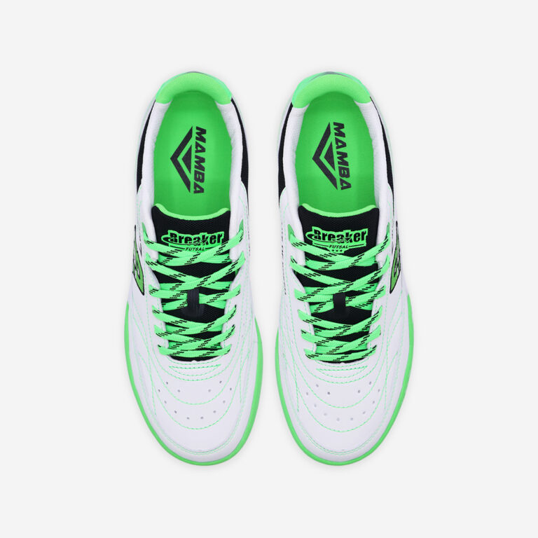 รองเท้าฟุตซอลเบรกเกอร์ Breaker Lite (BK208) สี White-Green - Breaker ...
